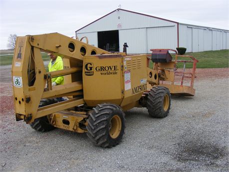 Corteva Equipment Sales - Grove AMZ50XT Boom Lift (210346)