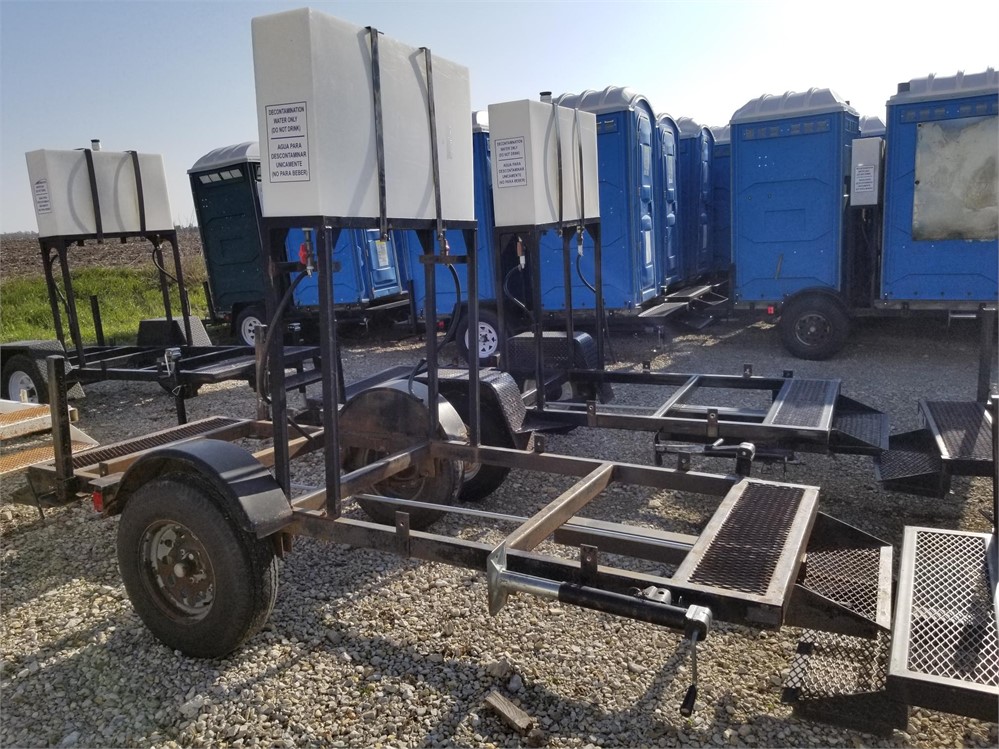 Corteva Equipment Sales - Porta Pot Trailer #48-Dysart, IA - (P-2695)