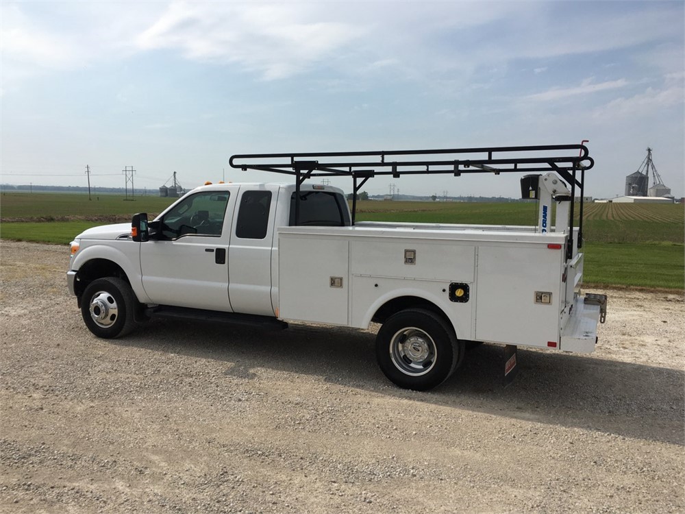 Corteva Equipment Sales - 2014 Ford F350 XLT Super Cab Dually Service ...