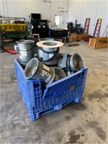 Corteva Equipment Sales - Box of Bin Fans - Litchfield, IL - (4014)