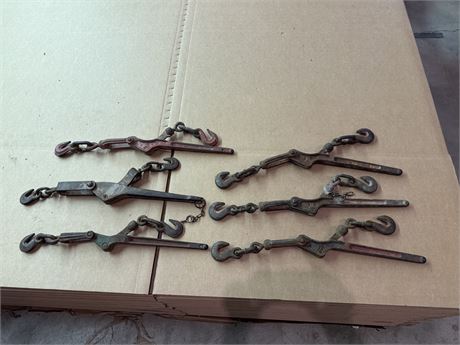 Corteva Equipment Sales - (6) Chain Binders, Snap Over Lever Style ...